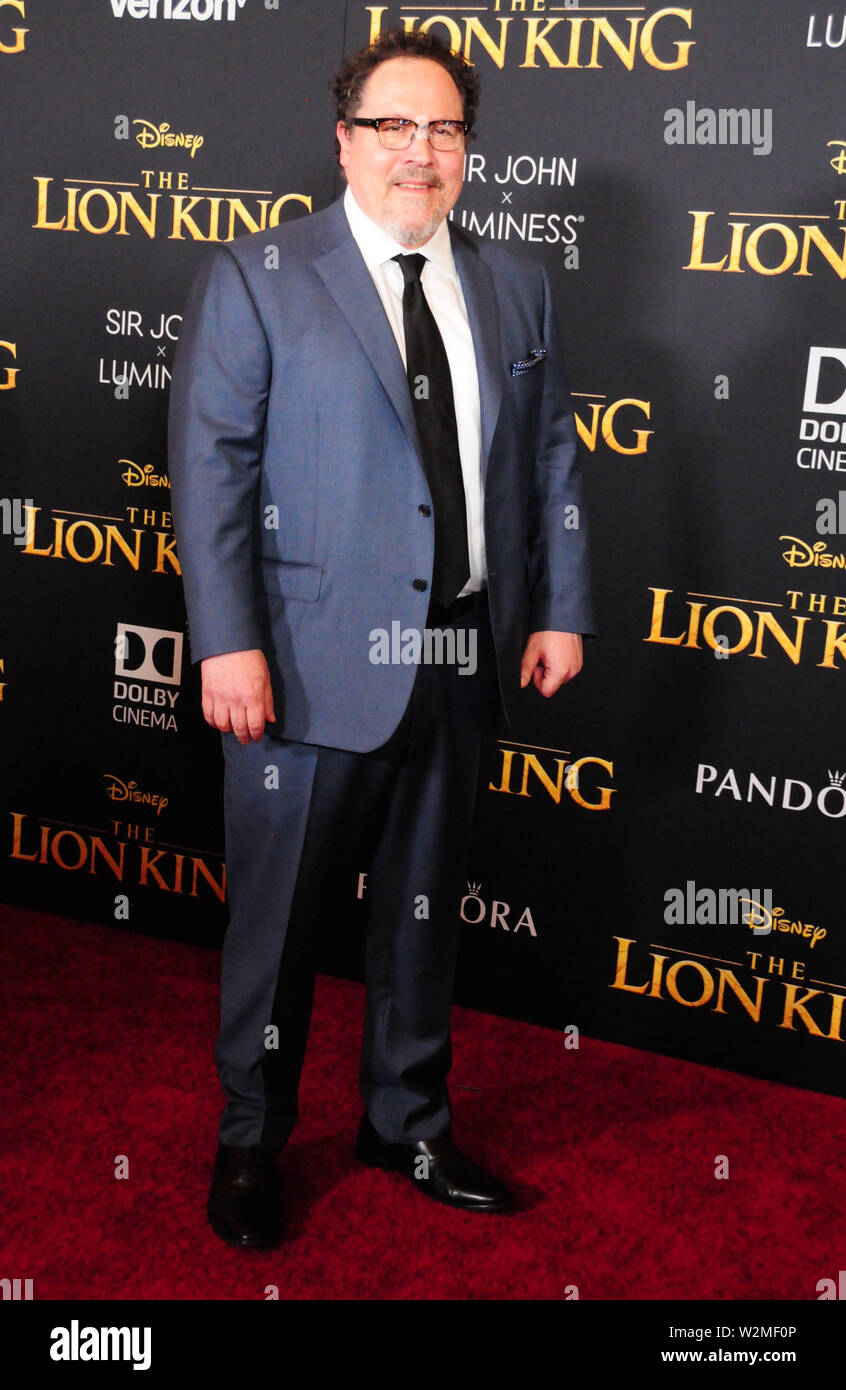 Hollywood, California, USA 9th July 2019 Director/producer Jon Favreau ...