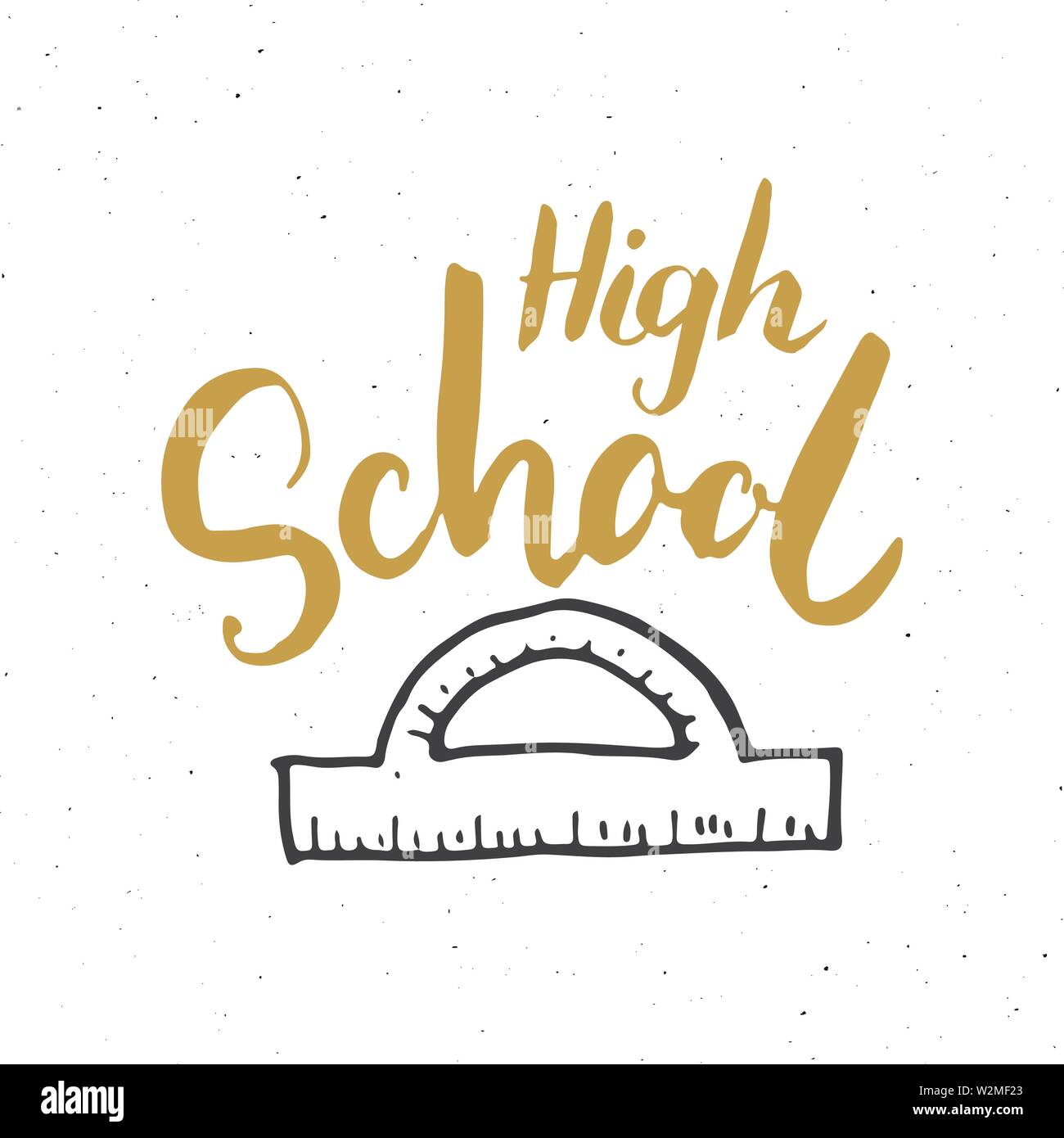 Back to School Calligraphic Lettering. Calligraphy Lettering with ...