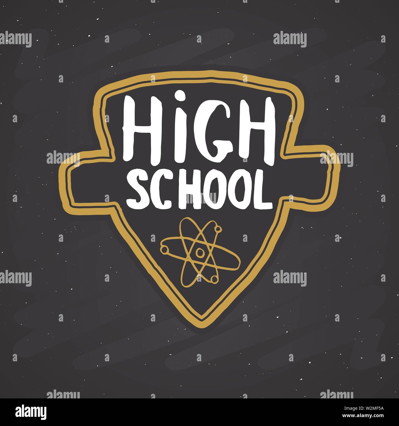 Back to School Calligraphic Lettering. Calligraphy Lettering with ...