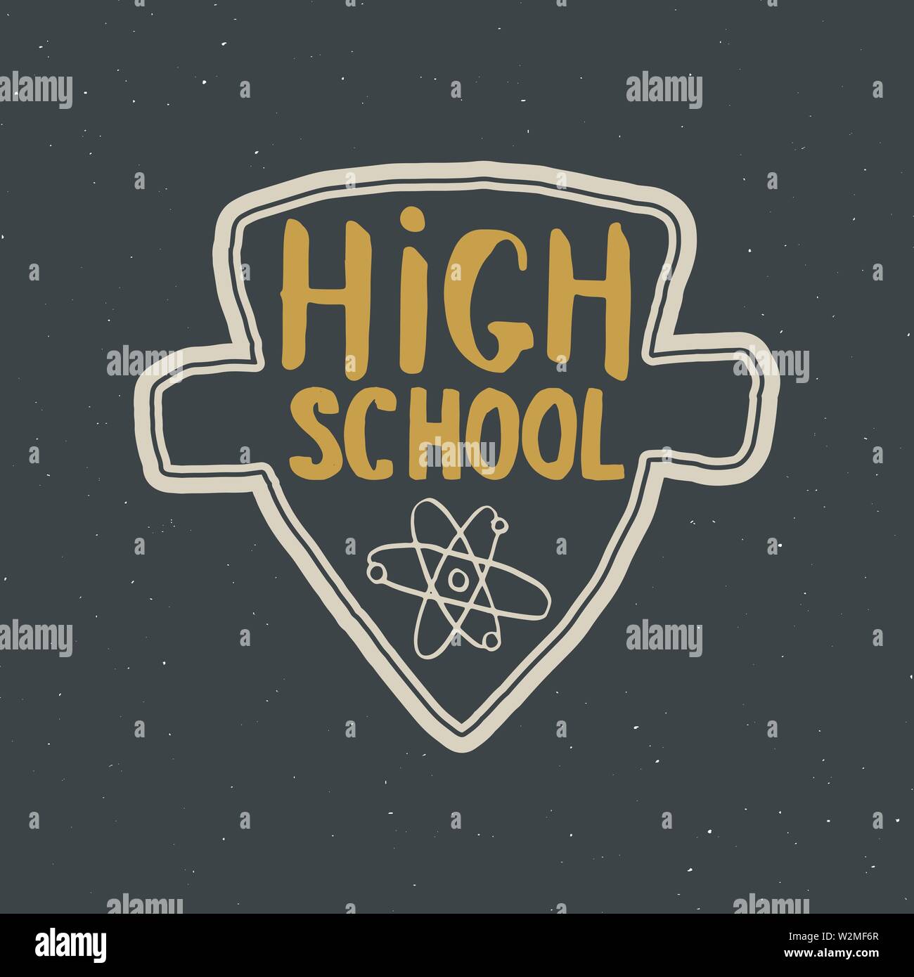 Back to School Calligraphic Lettering. Calligraphy Lettering with ...