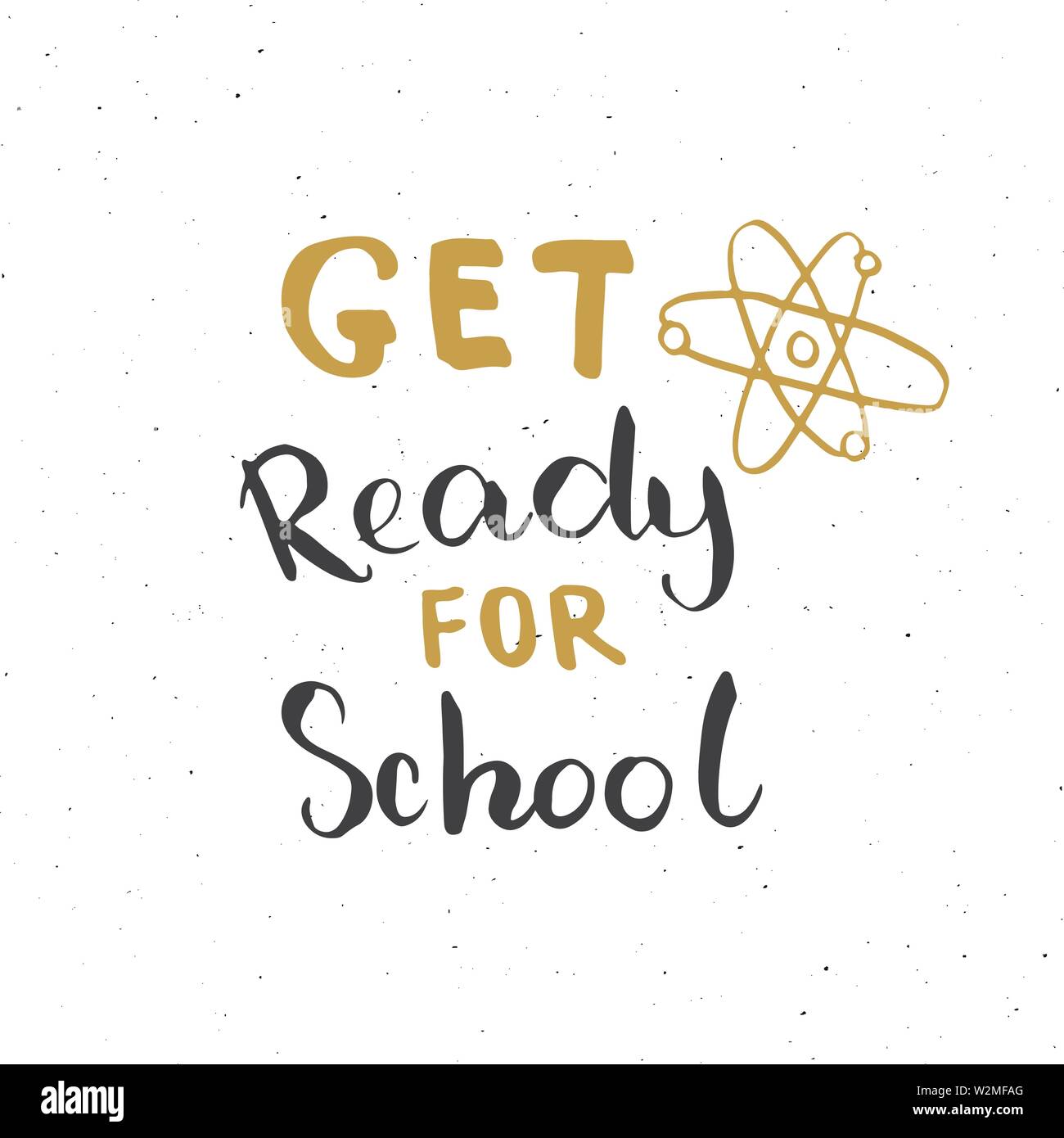 Back to School Calligraphic Lettering. Calligraphy Lettering with ...