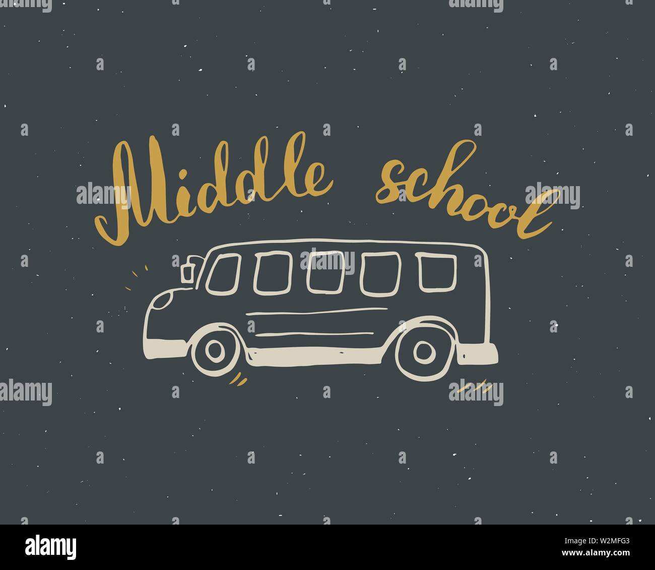 Back to School Calligraphic Lettering. Calligraphy Lettering with ...