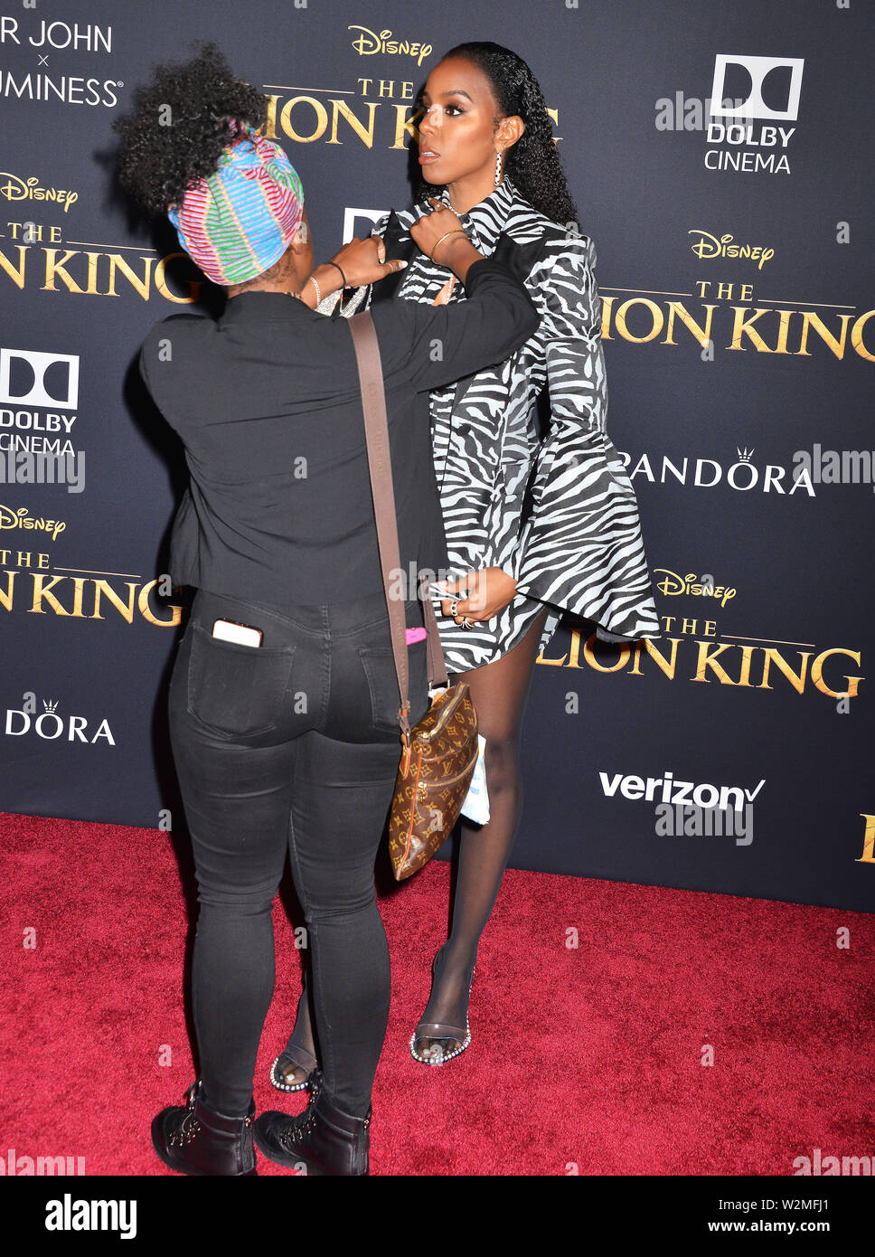 Los Angeles, USA. 9th July, 2019. Kelly Rowland 022 attend the premiere ...