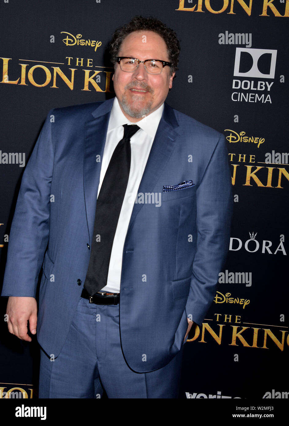Los Angeles, USA. 9th July, 2019. Jon Favreau attend the premiere of ...