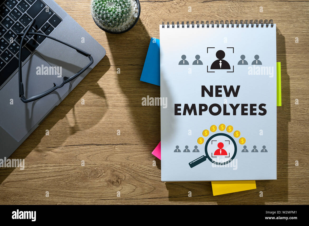new employee Welcome Aboard business, new job and corporate Stock Photo ...