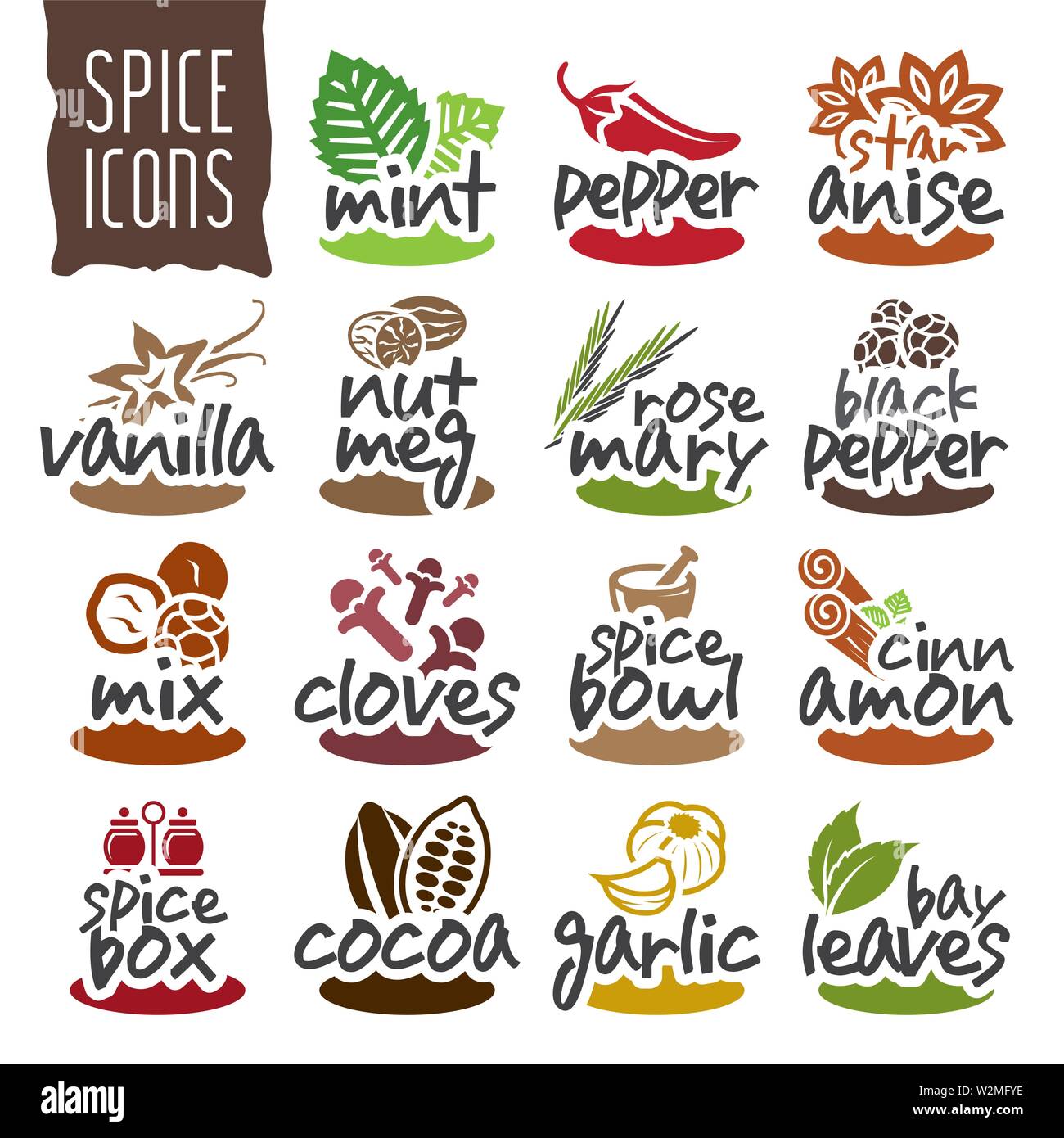 Curry powder black background Stock Vector Images - Alamy