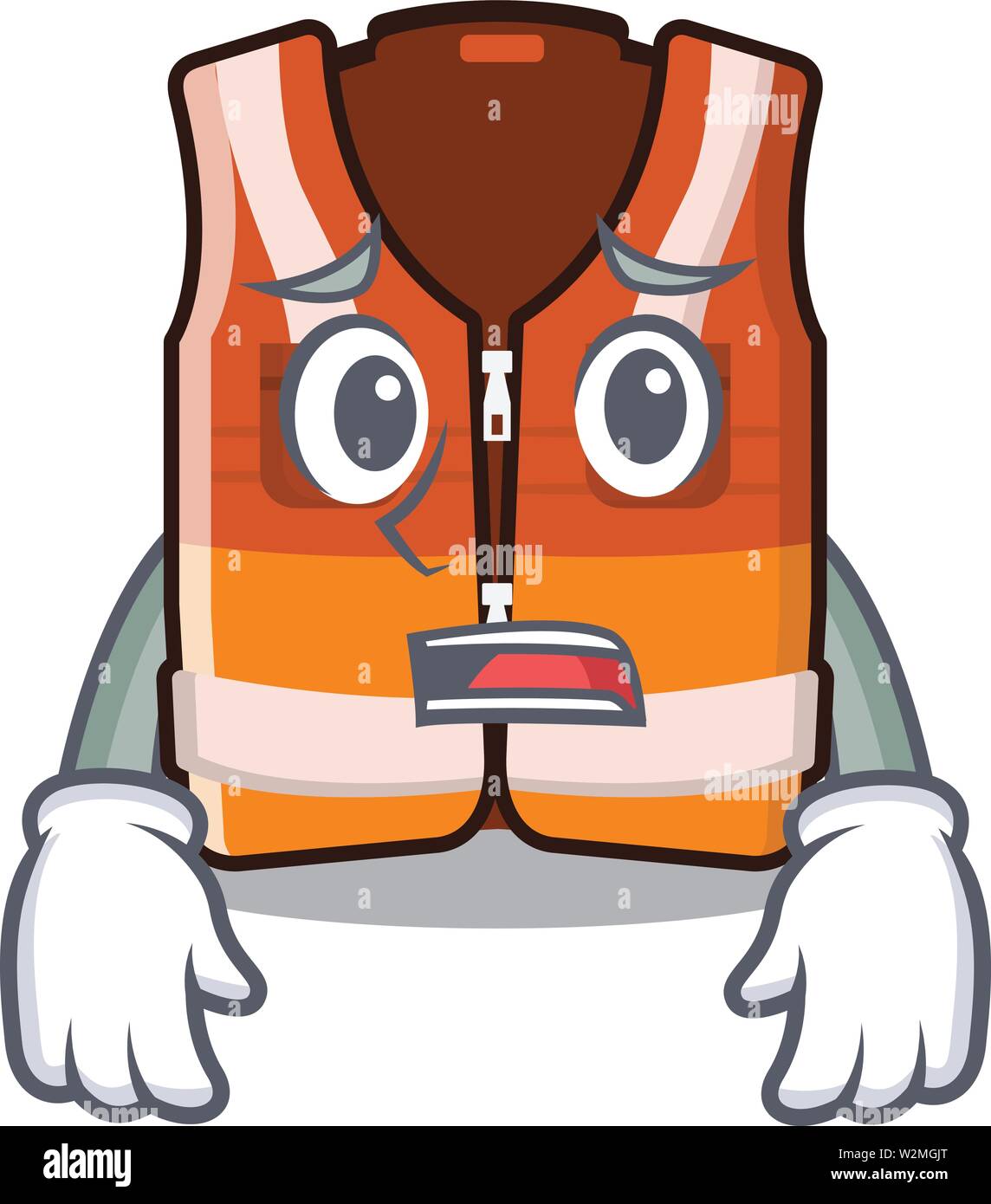 Builder in reflective vest Stock Vector Images - Alamy