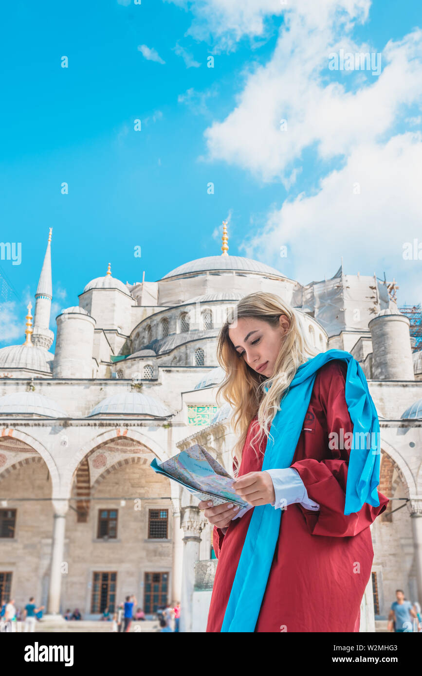 Istanbul Beautiful Turkey Women Attractive Beautiful Girl With Covered