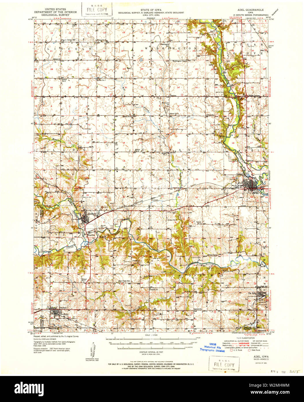 Adel iowa map Cut Out Stock Images & Pictures - Alamy