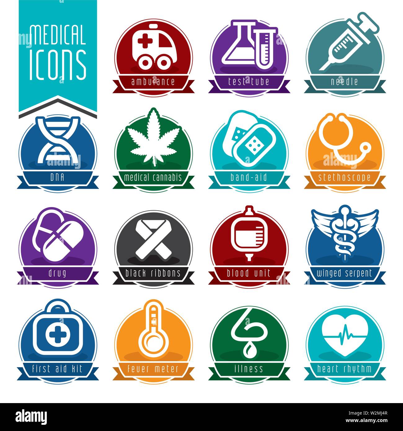 Graduated set Stock Vector Images - Alamy