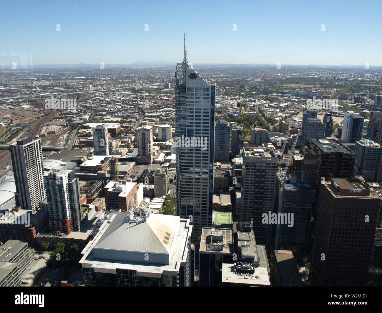 Melbourne, capital of Victoria, Australia. City where modern meets old ...