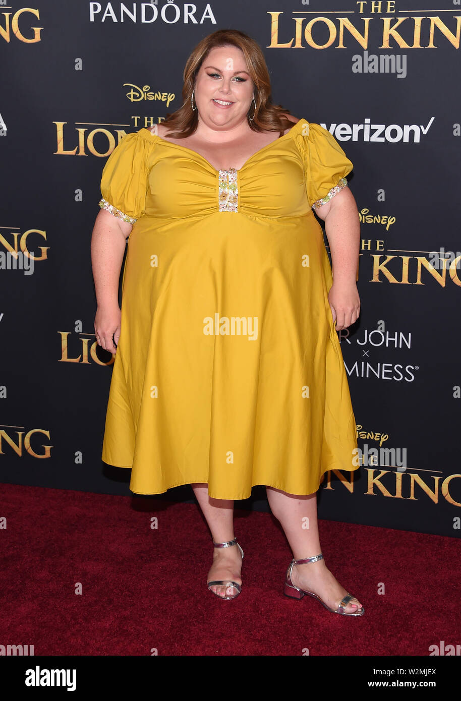 July 9, 2019 - Hollywood, California, U.S. - Chrissy Metz arrives for ...