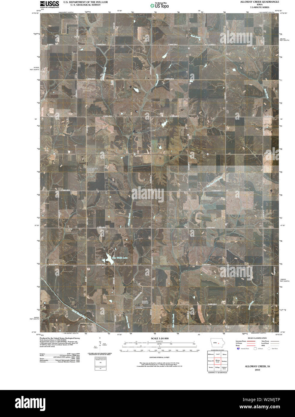 Map of alloway hi-res stock photography and images - Alamy
