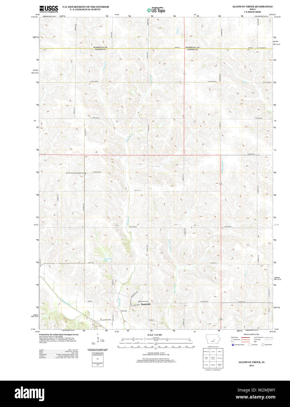 Map of alloway hi-res stock photography and images - Alamy