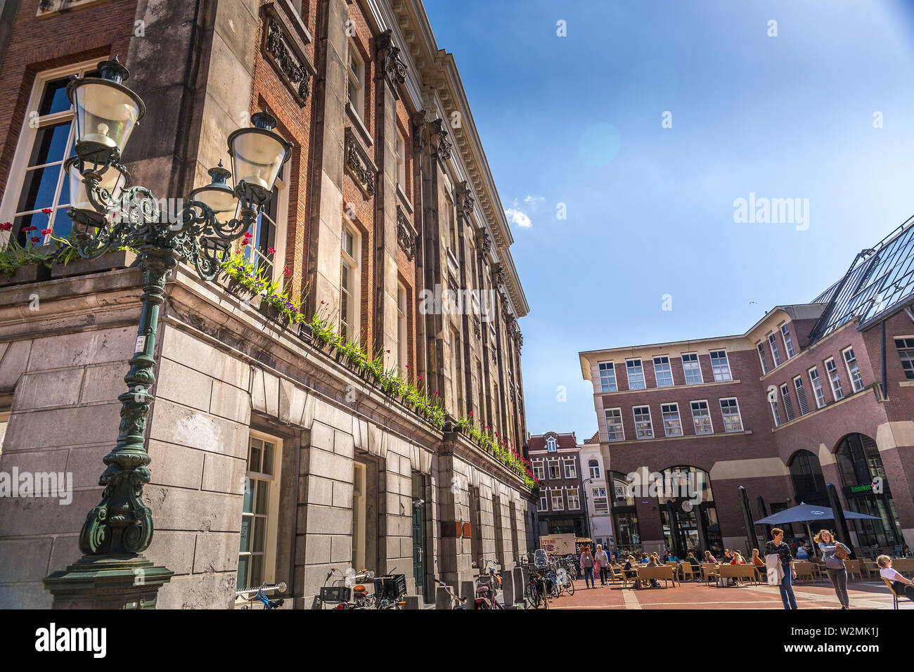 Beautiful Building in Groningen Stock Photo - Alamy
