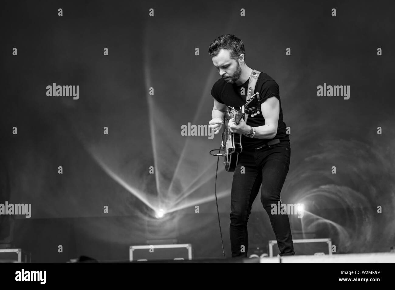 Bergen, Norway - June 13th, 2019. The Swedish singer, songwriter and ...