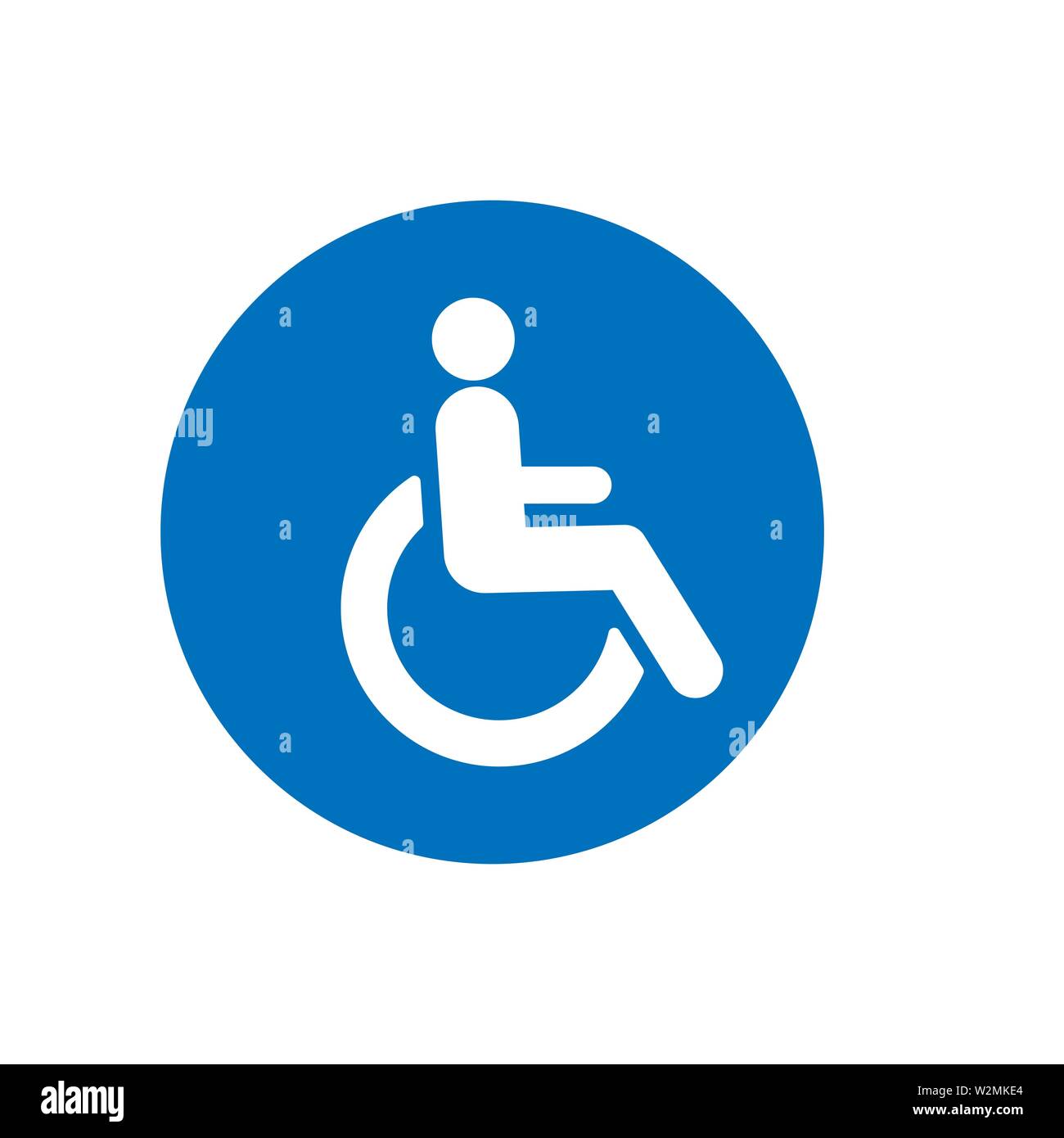 Disabled sign icon. Vector eps10. Vector eps10 Stock Vector Image & Art ...