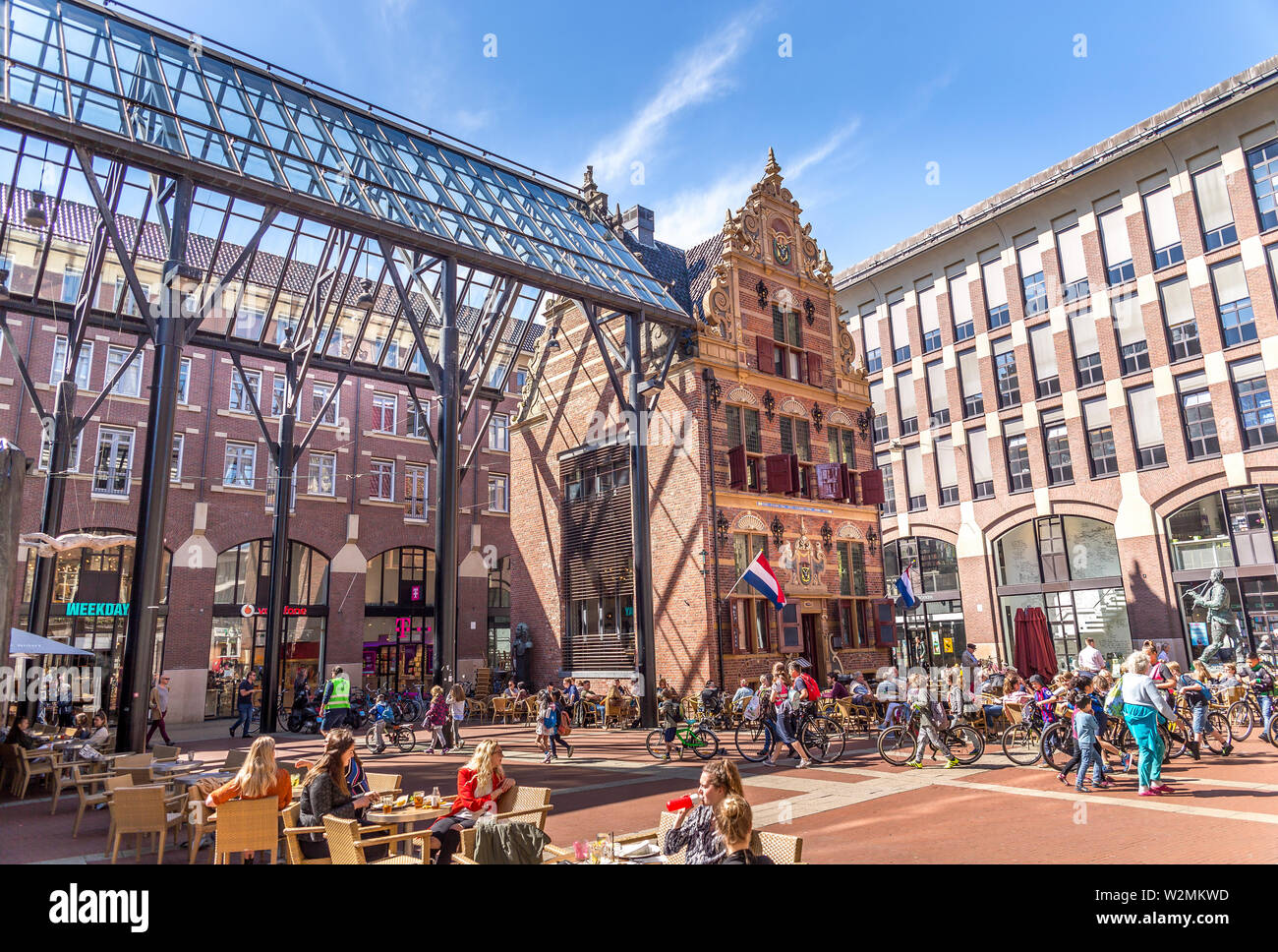 Beautiful Building in Groningen Stock Photo - Alamy