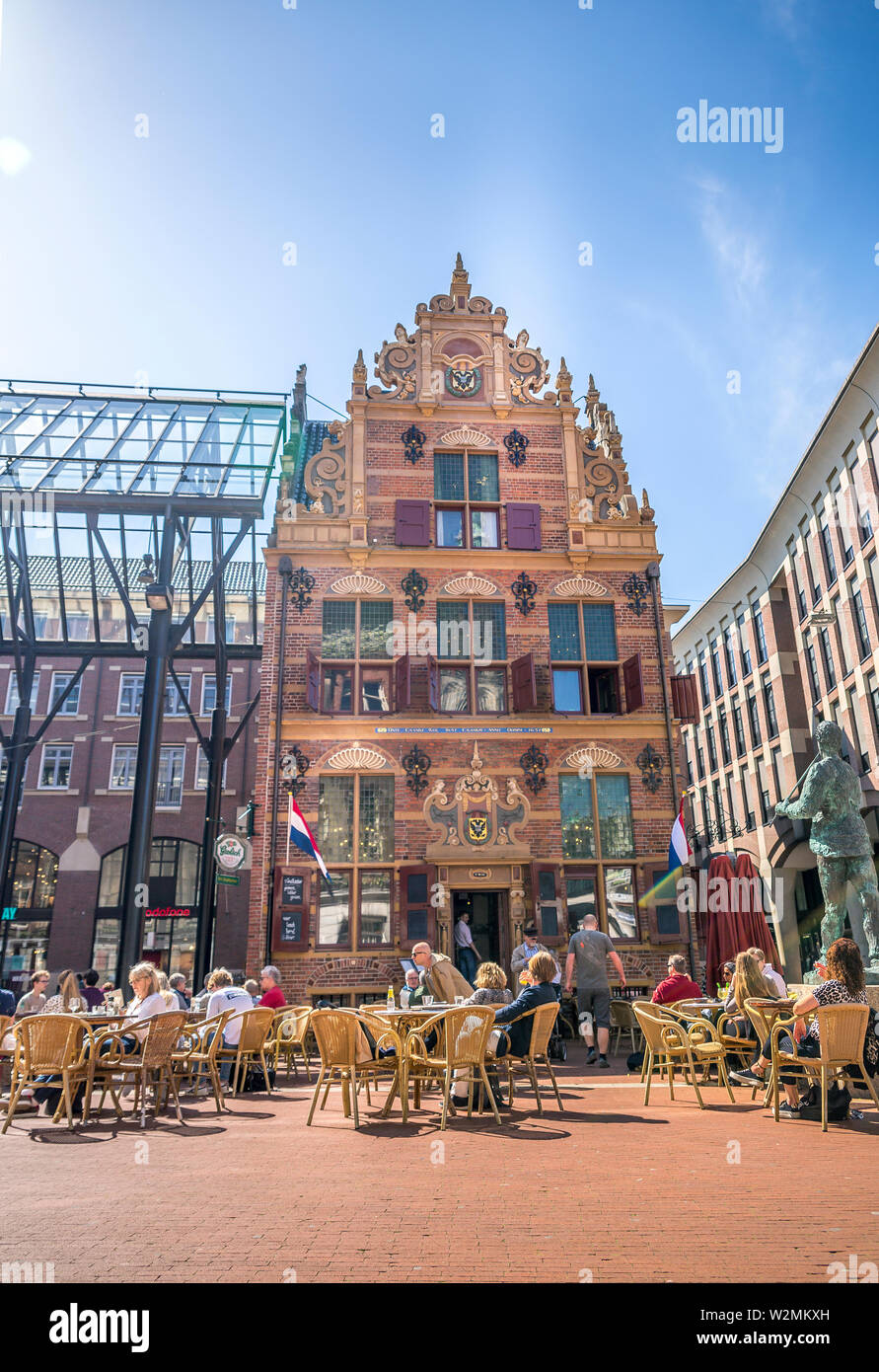 Beautiful Building in Groningen Stock Photo - Alamy