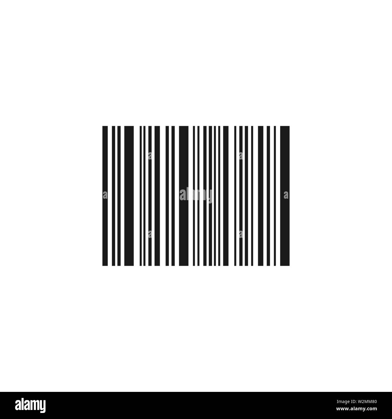 Barcode icon sign isolated on white background Stock Vector Image & Art ...