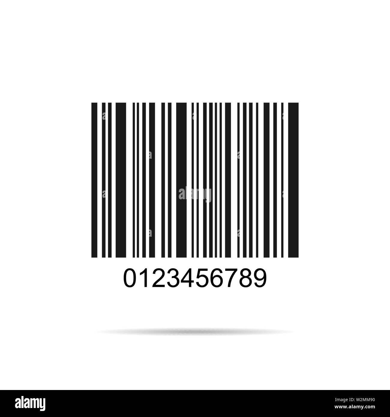 Barcode icon sign isolated on white background Stock Vector Image & Art ...