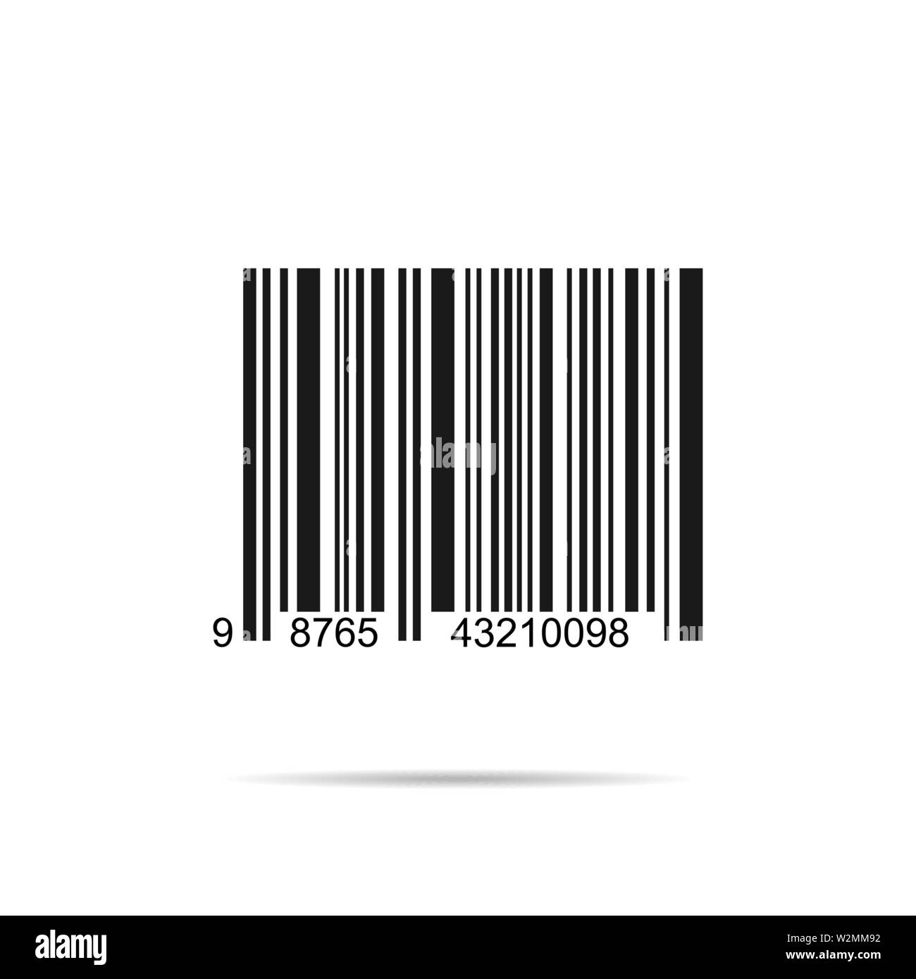 Barcode icon sign isolated on white background Stock Vector Image & Art ...