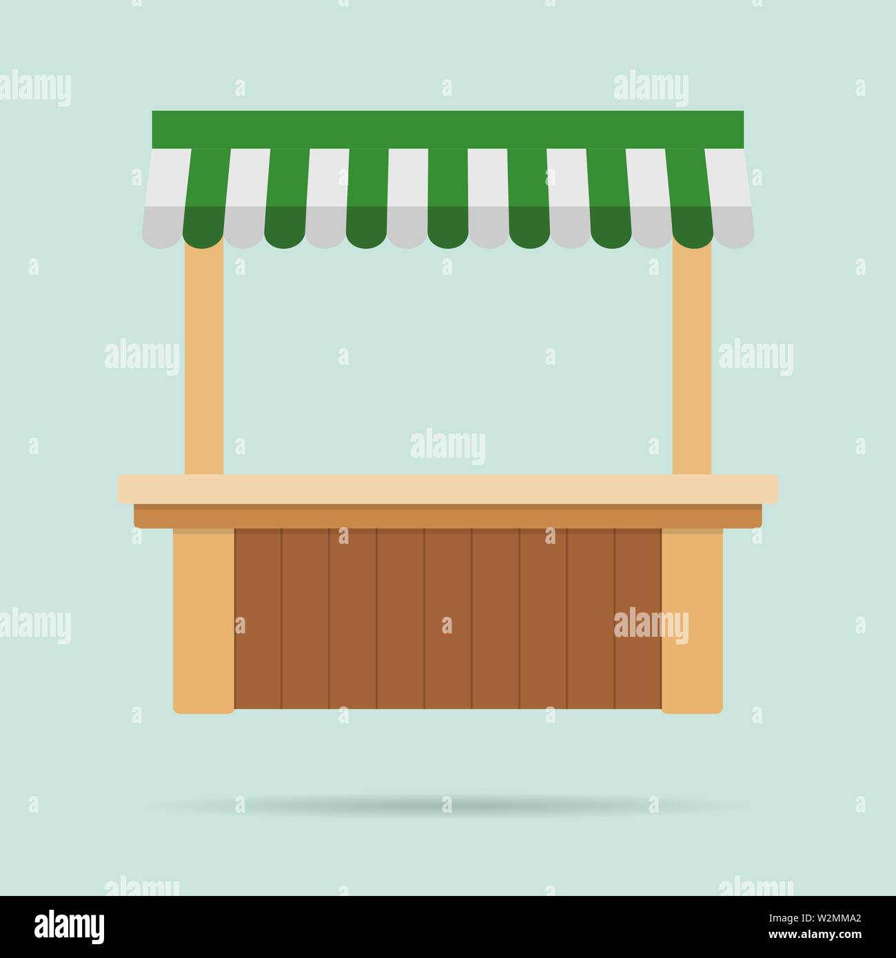 Food stall stand Stock Vector Images - Alamy