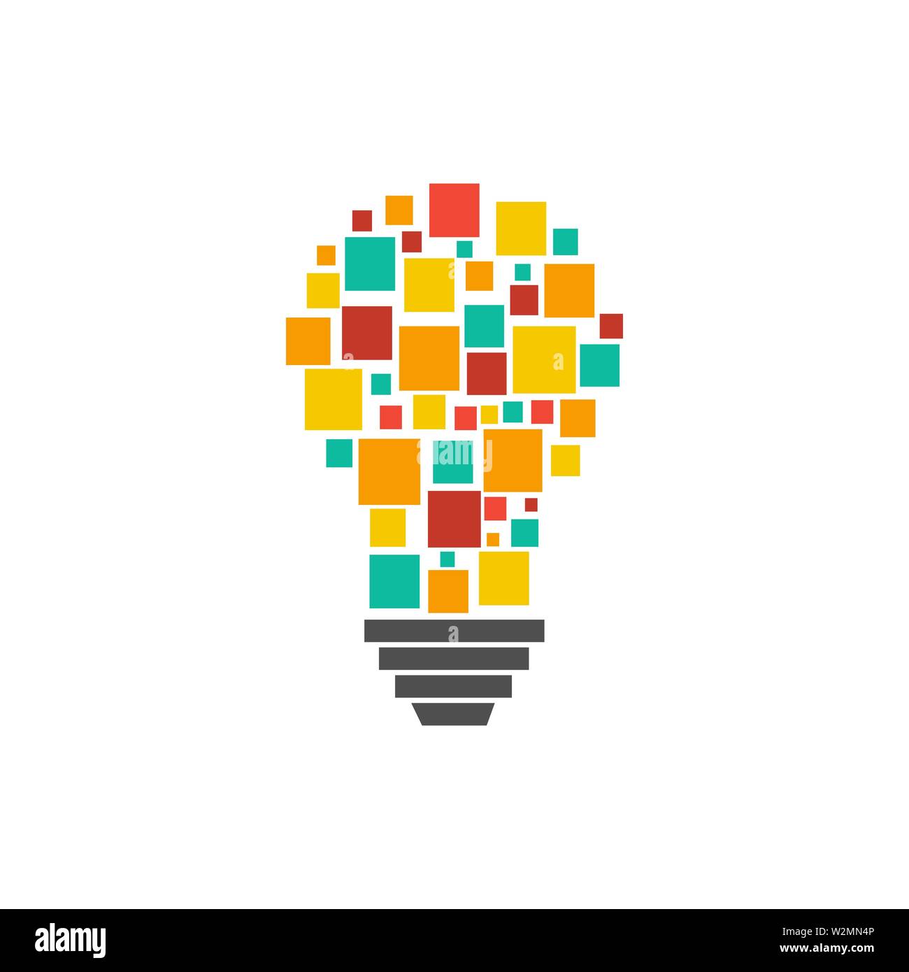 lamp bussiness concept. infographic icon. Lamp logo Stock Vector Image ...
