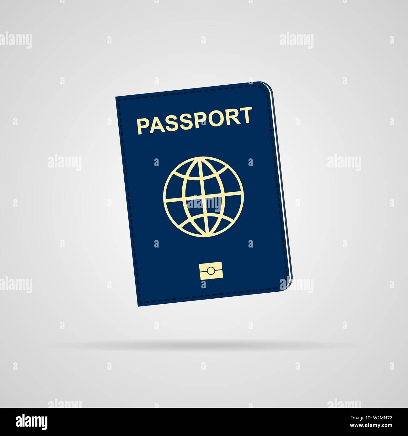 Open International Border Stock Vector Images Alamy
