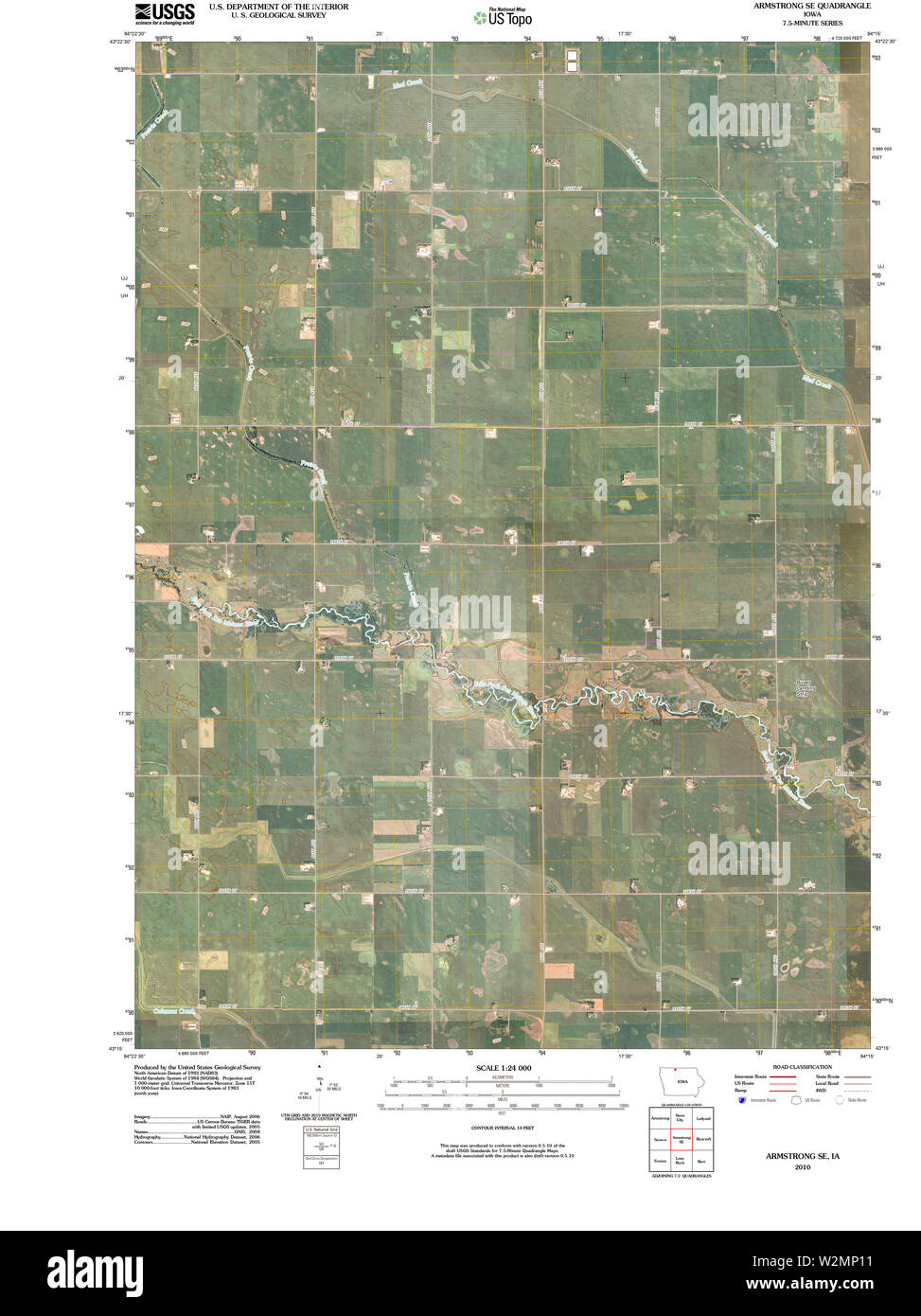 Map of armstrong Cut Out Stock Images & Pictures - Alamy