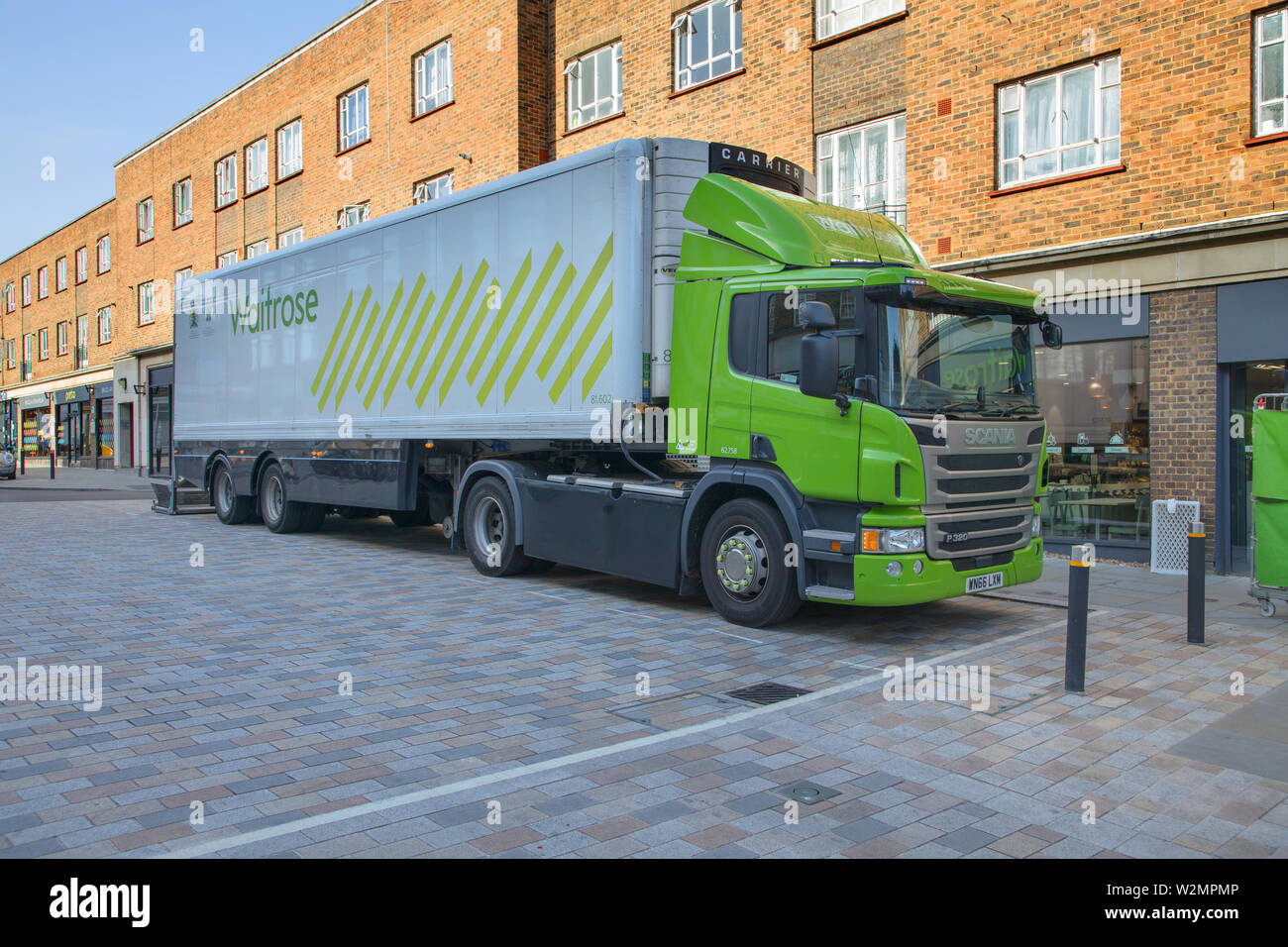 Waitrose lorry hi-res stock photography and images - Alamy