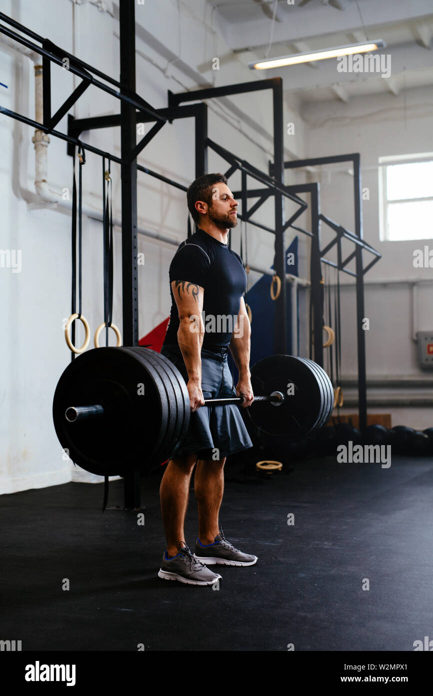 Weightlifter gym hi-res stock photography and images - Alamy