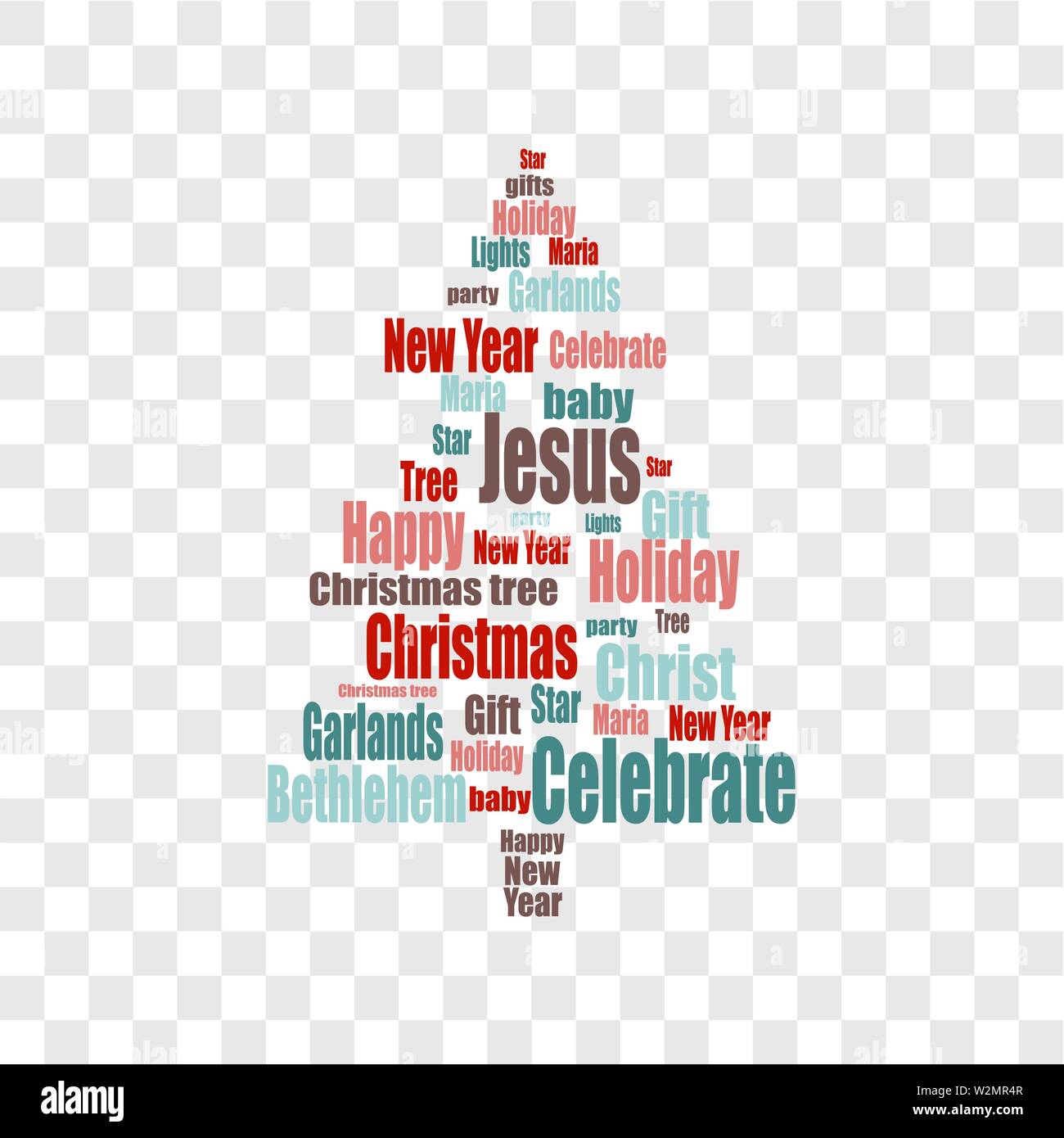 Christmas tree light style on dark background Stock Vector Image & Art ...