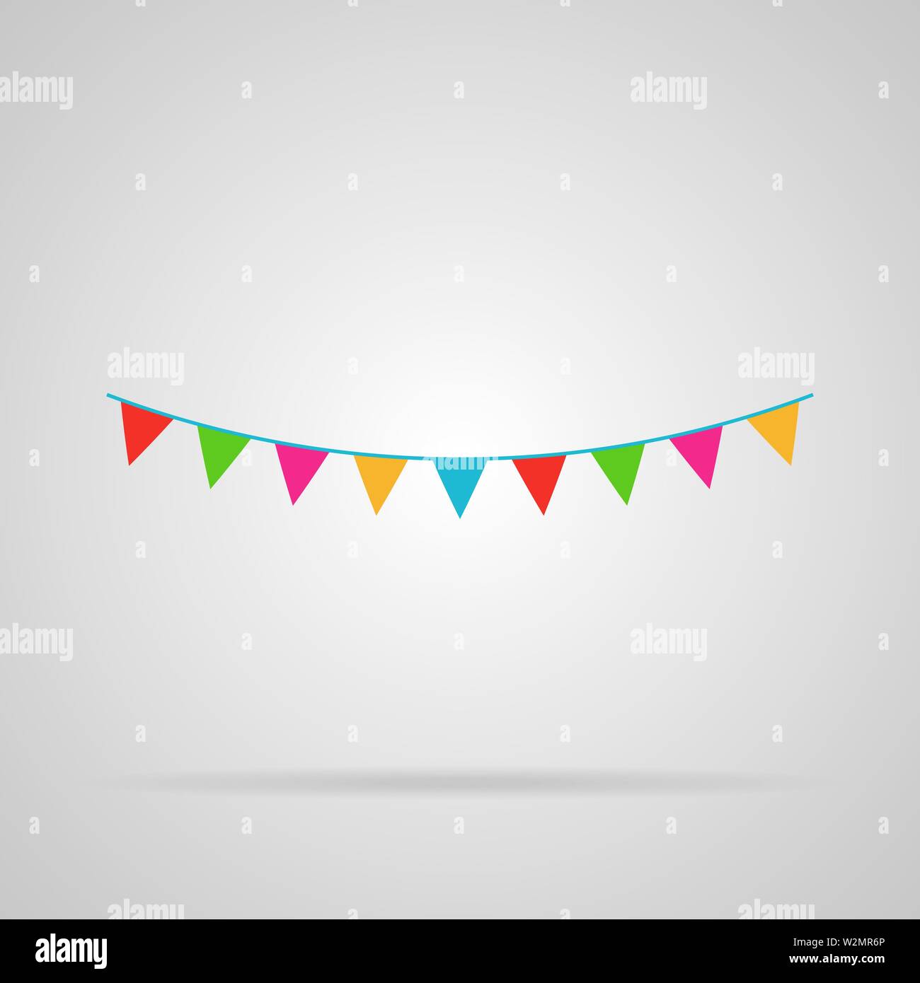 Celebrate flags set. Vector holidays illustration. Eps10 Stock Vector ...