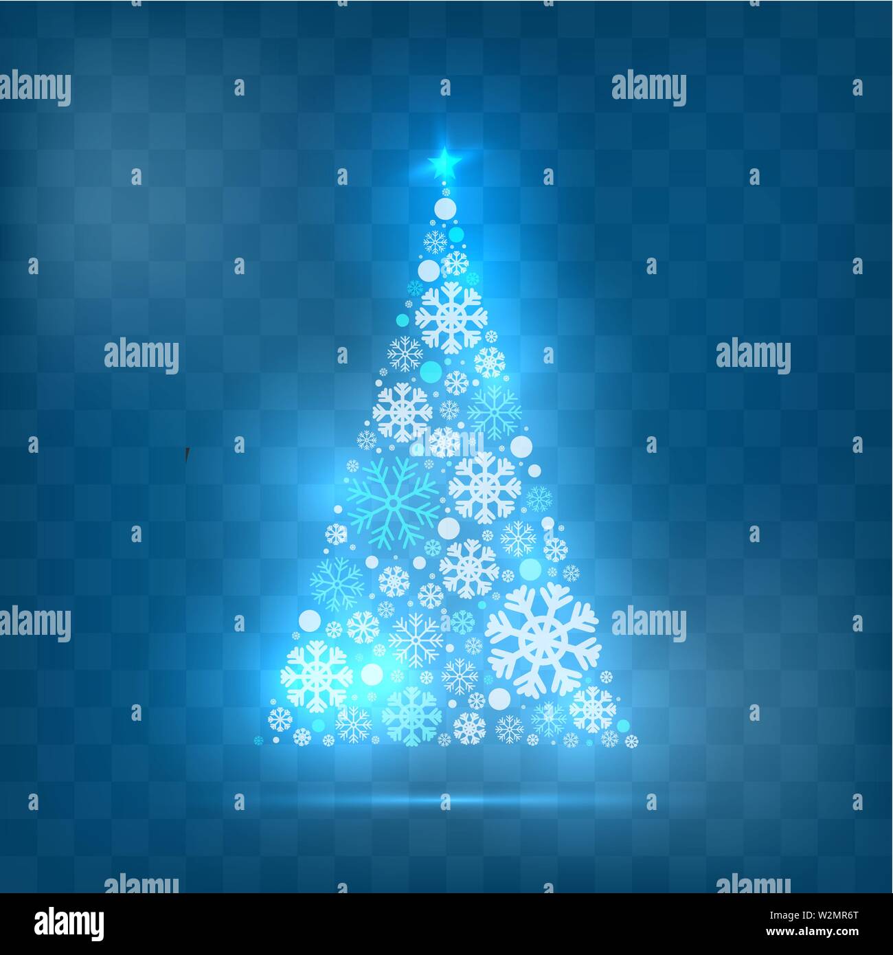 Christmas tree light style on dark background Stock Vector Image & Art ...