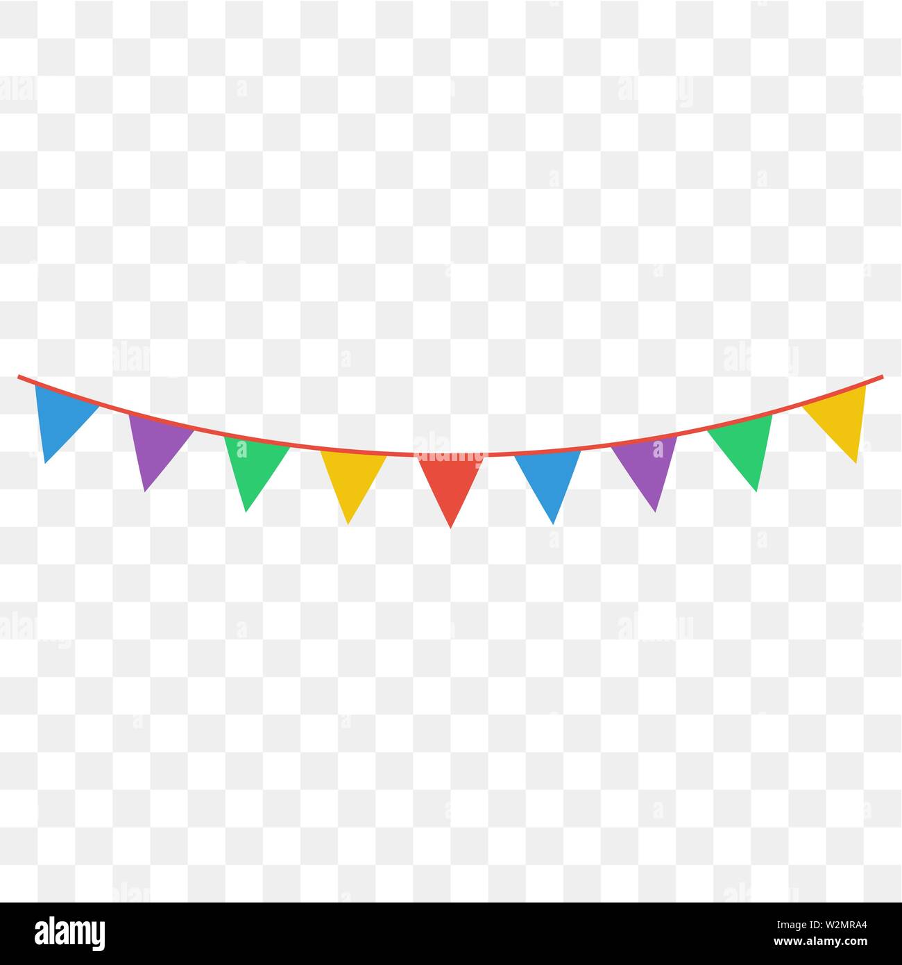 Celebrate flags set. Vector holidays illustration. Eps10 Stock Vector ...