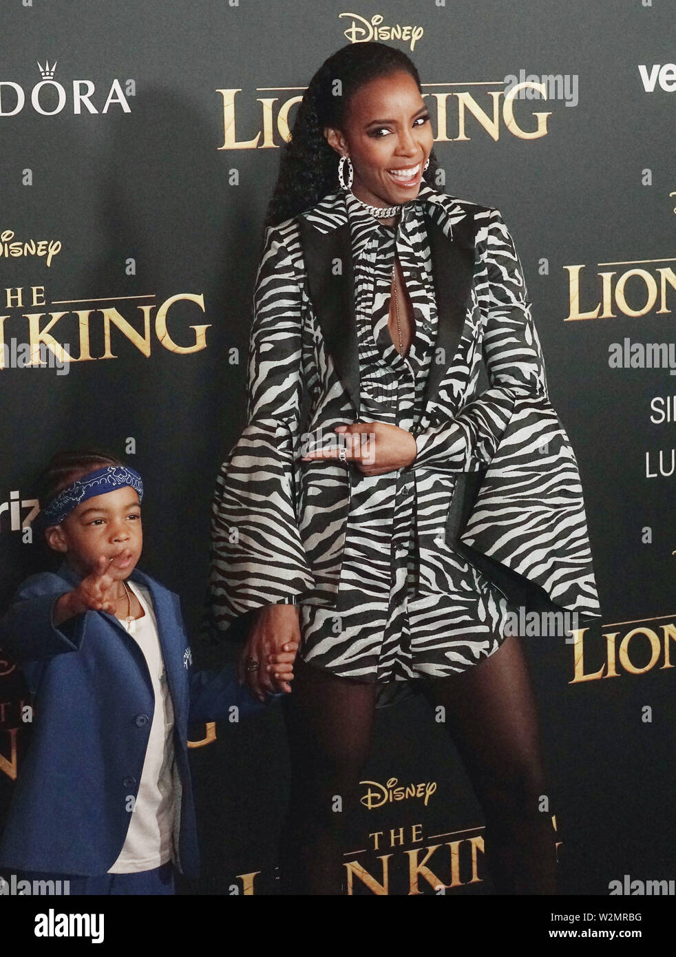 Los Angeles, USA. 9th July, 2019. Michelle Williams and son 120 attend ...