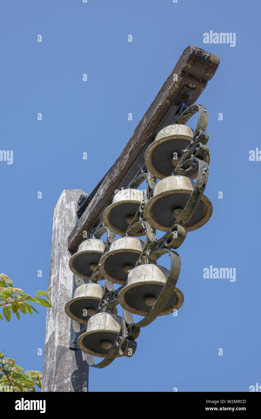the 8 bells pub in bolney village in west sussex Stock Photo - Alamy