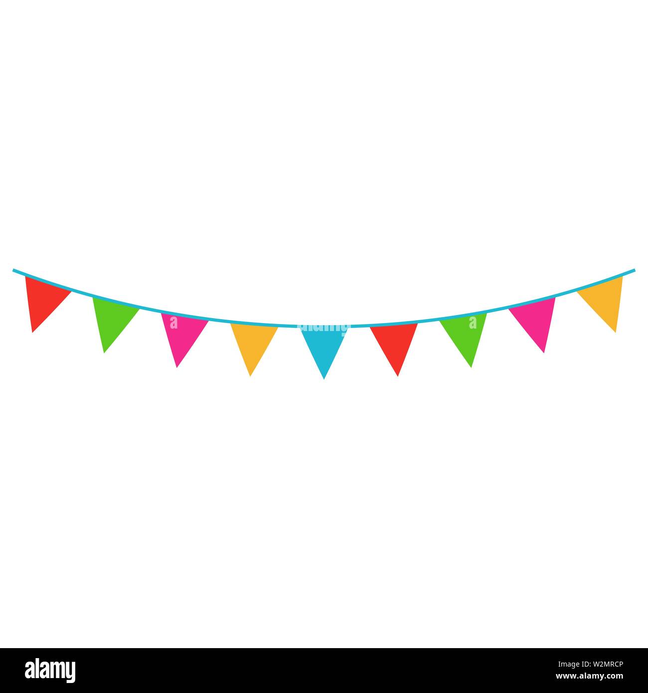 Celebrate flags set. Vector holidays illustration. Eps10 Stock Vector ...