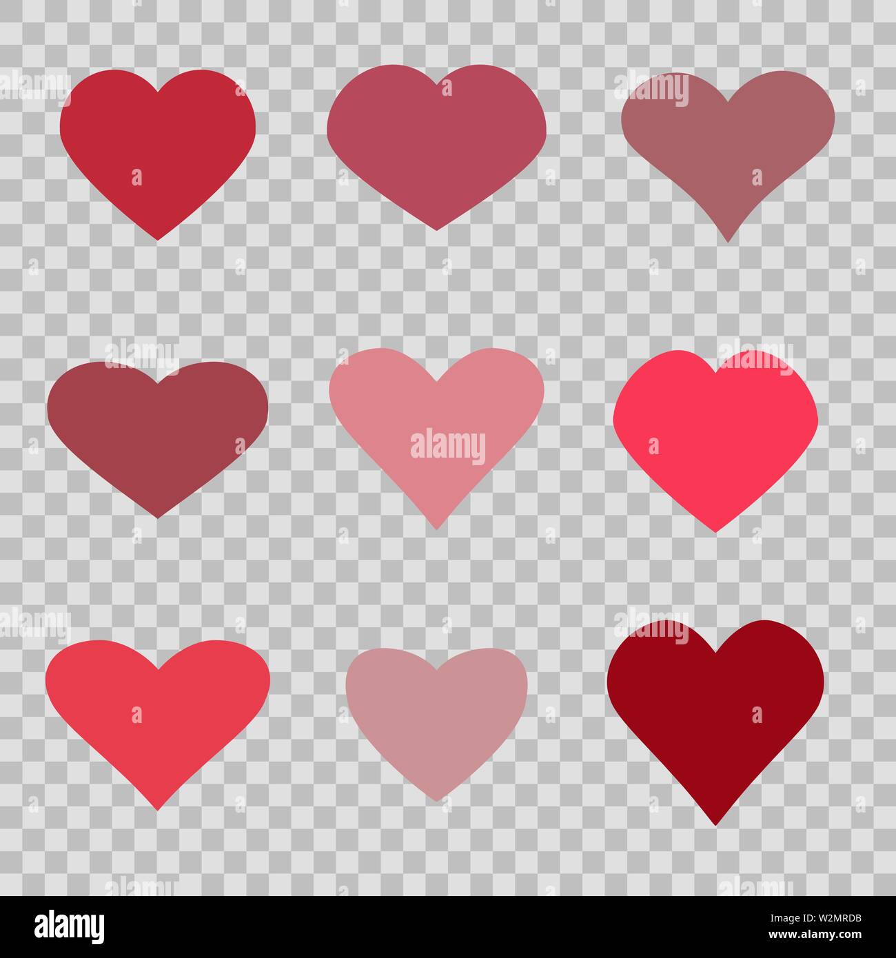9 of hearts Stock Vector Images - Alamy