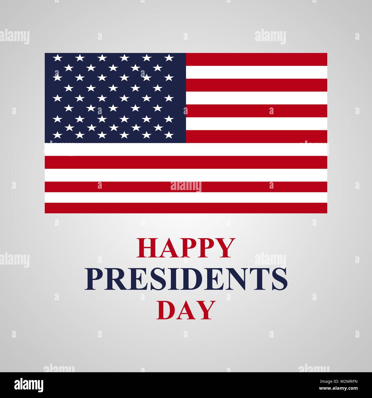 Happy president day background with flag star Stock Vector Image & Art ...