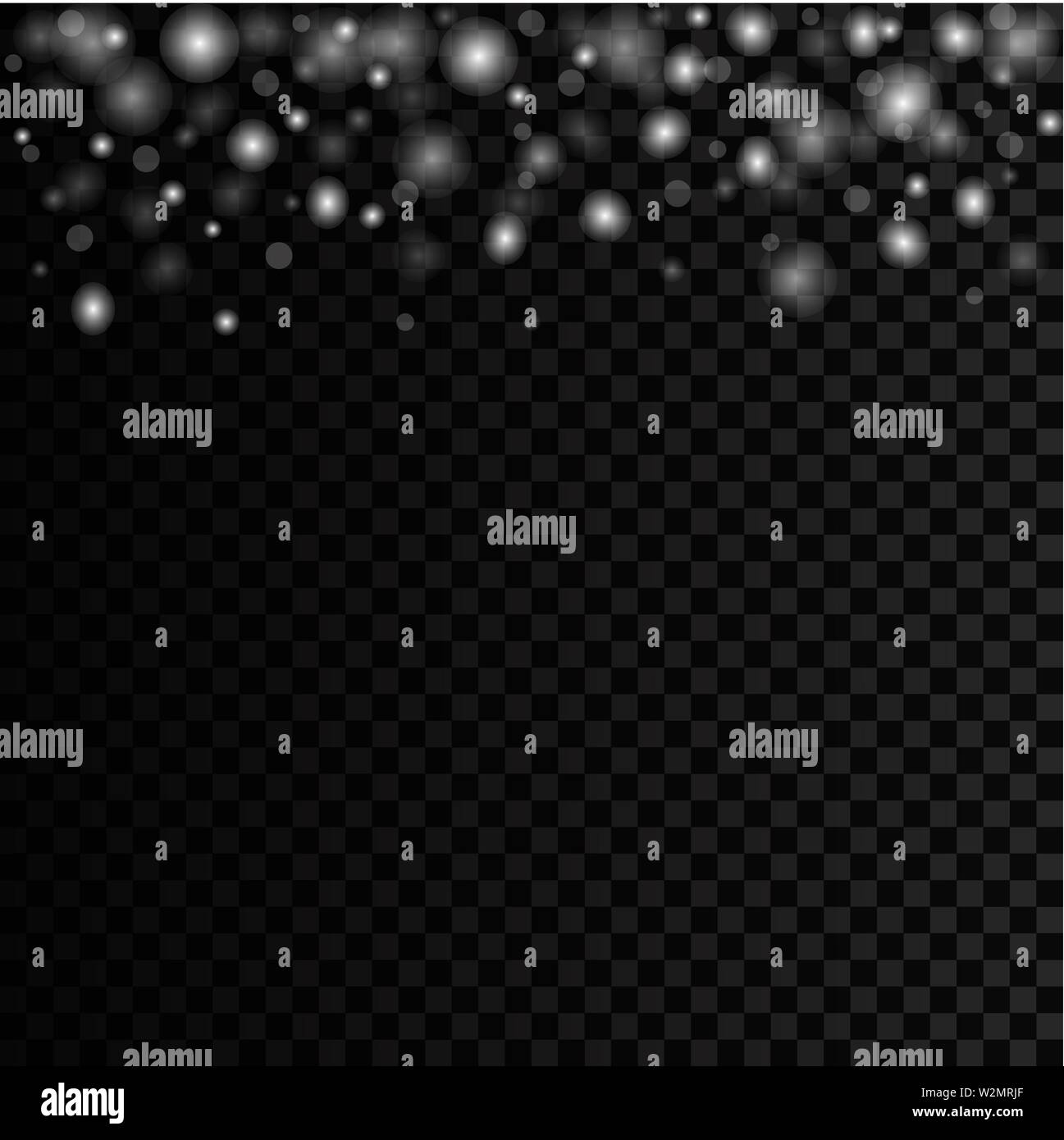 Snow on dark chess background. Vector illustration Stock Vector Image ...