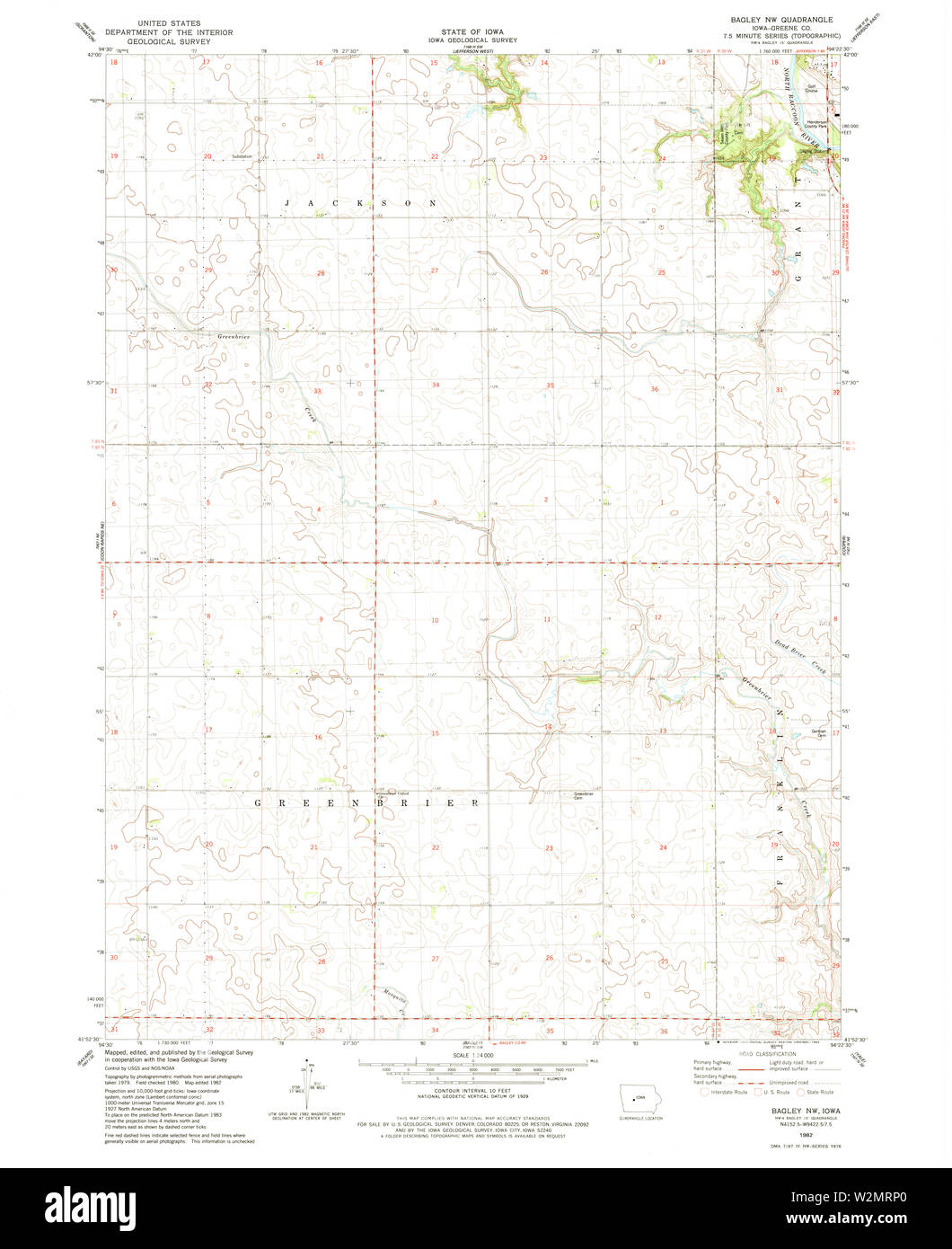 Bagley map hi-res stock photography and images - Alamy