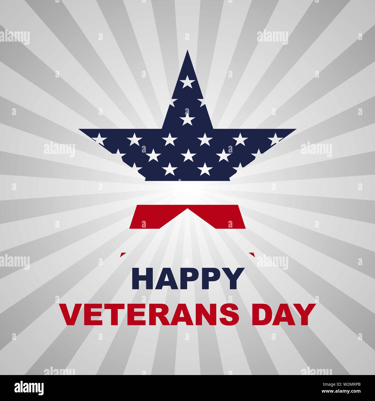 Veterans day background. Star in flag colors Stock Vector Image & Art ...