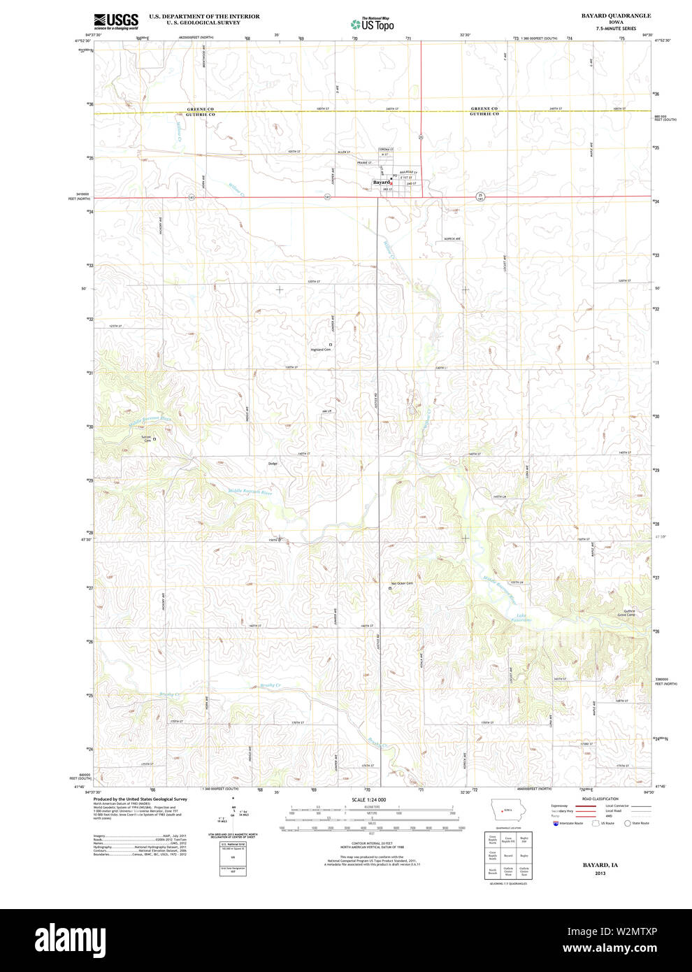 Bayard map Cut Out Stock Images & Pictures - Alamy