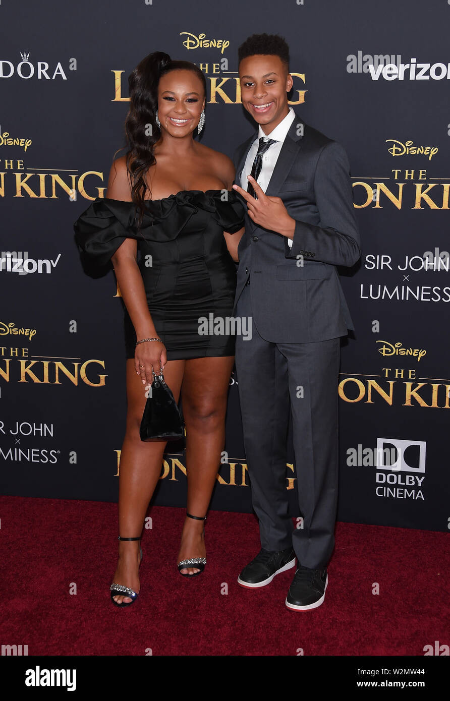 July 9, 2019 - Hollywood, California, U.S. - Nia Sioux arrives for the ...