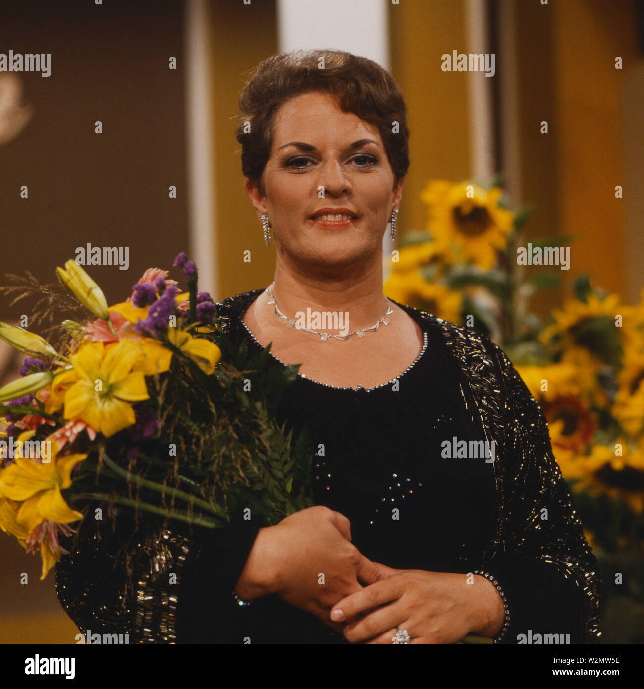 Janis Martin, amerikanische Opernsängerin, Deutschland 1985. American ...