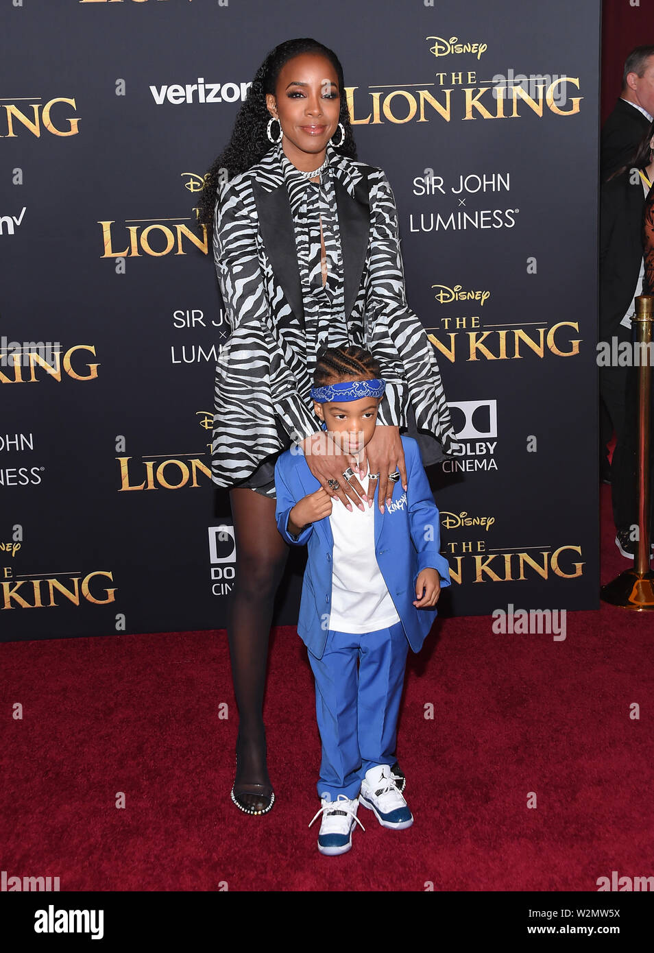 July 9, 2019 - Hollywood, California, U.S. - Kelly Rowland and Titan ...