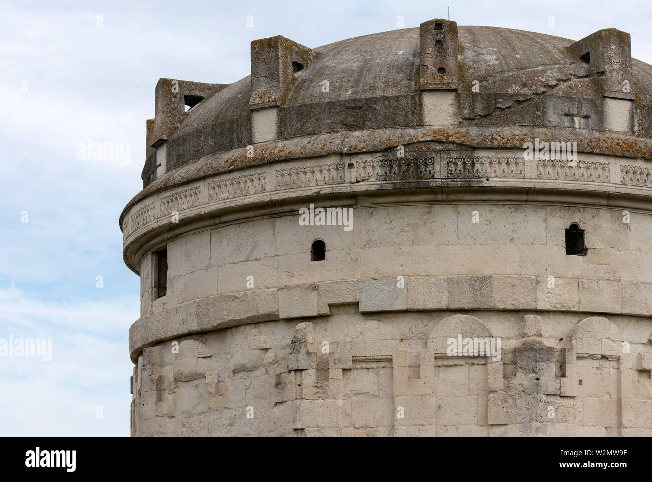Ravenna, Mausoleum des Theoderich, Mausoleo di Teodorico, vor 526 ...