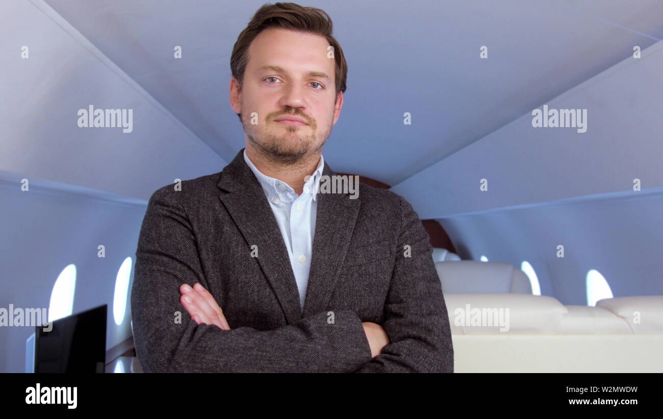 Business jet owner Stock Photo - Alamy